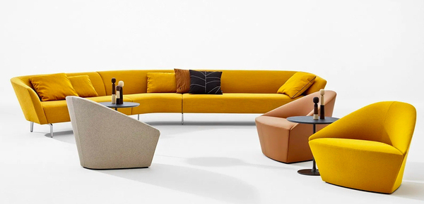 Sofás y sillas de espera: Asientos de recepción con diseño italiano